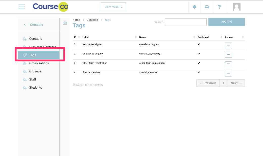 Contacts - Advanced Bulk Assign Label/Tag Management